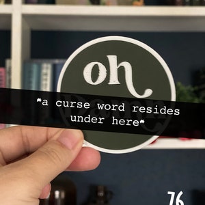 is oh damn a bad word