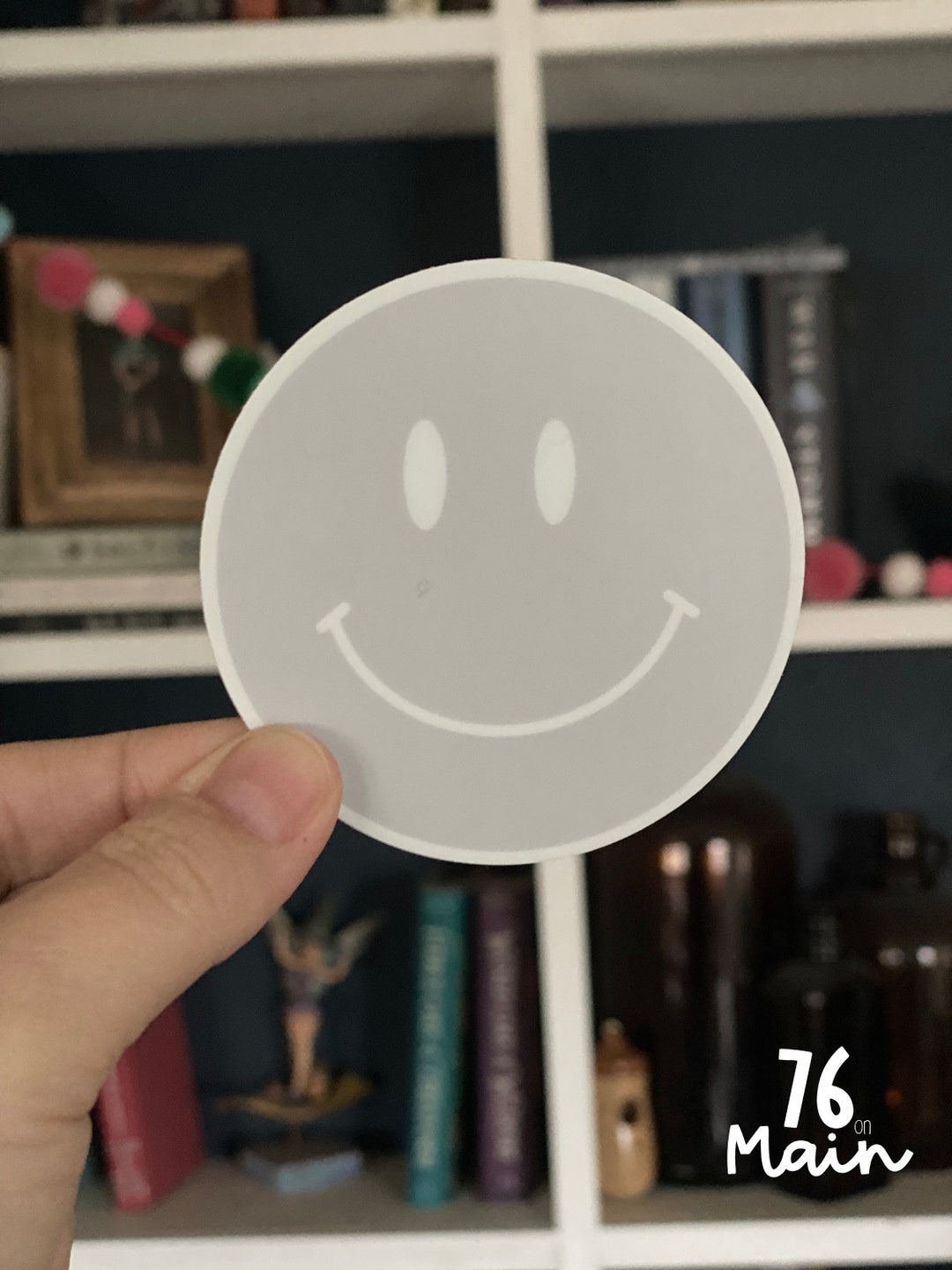 Smiley Wiley - Waterproof Vinyl Sticker Decal - Etsy