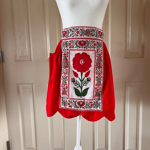 Retro Half Apron - Etsy