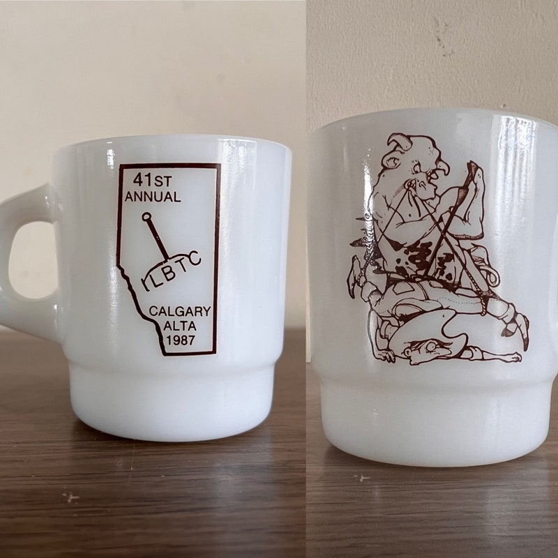 Milk Glass Mugs - Etsy