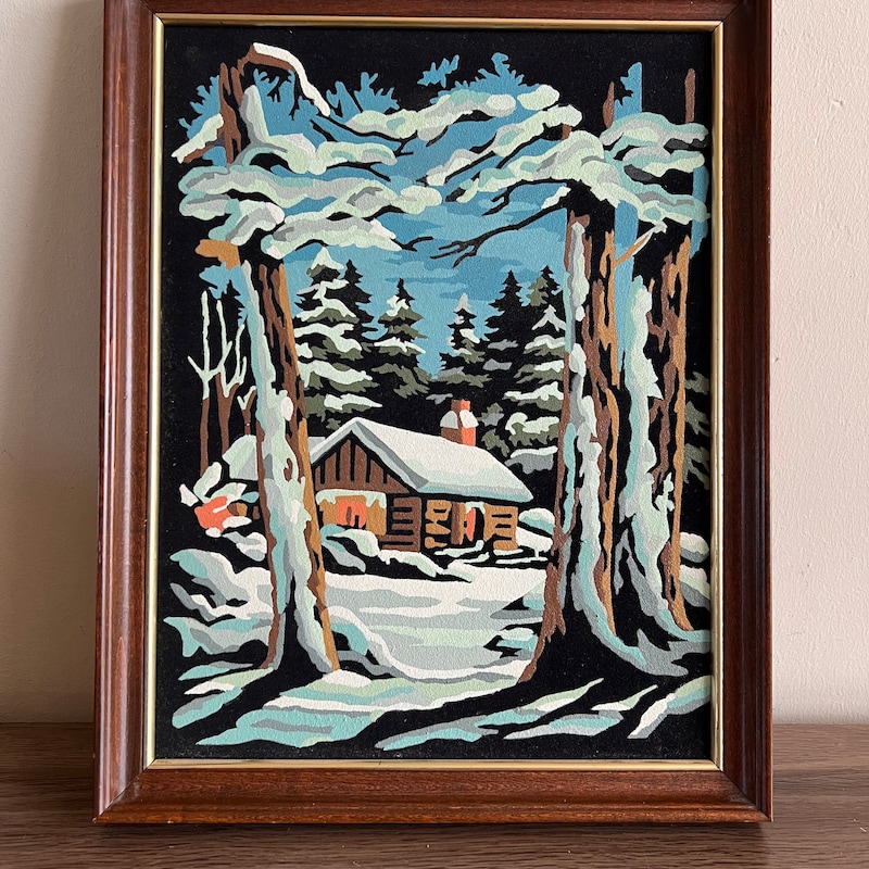 70s Paint by Number - Etsy