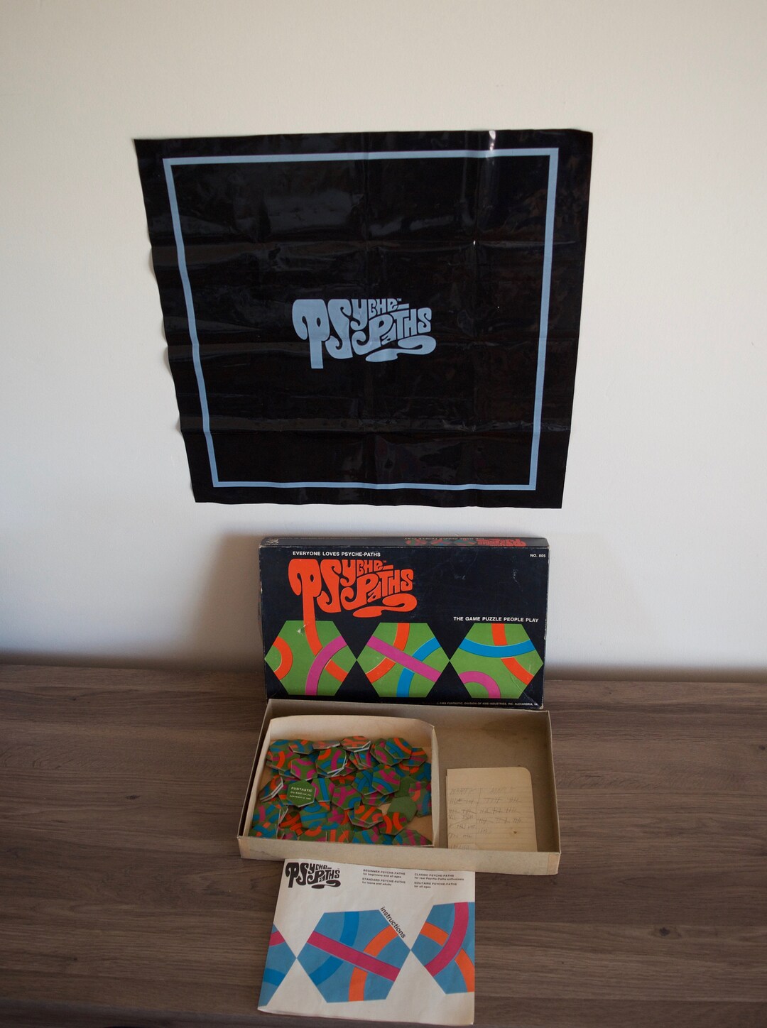 60s Game Psyche-paths in Orginal Box, With All Pieces and Original ...