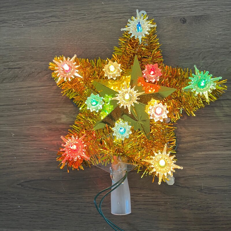 Retro Tree Topper - Etsy