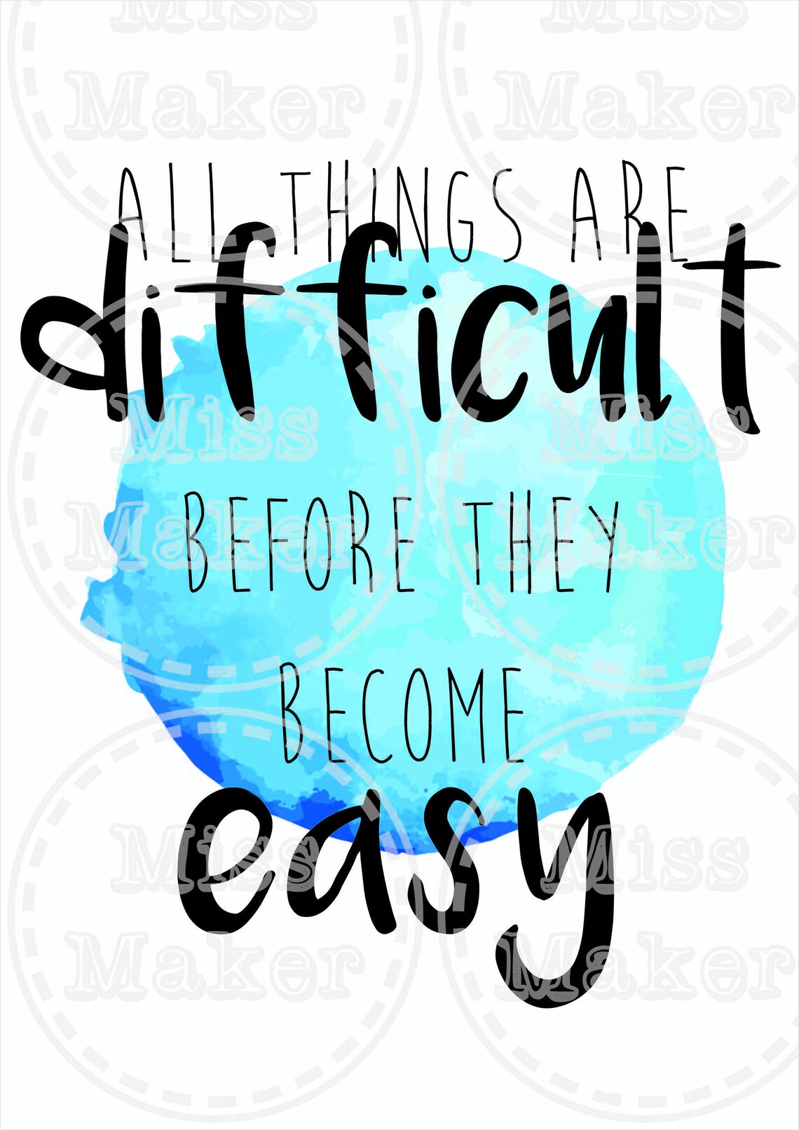 Inspirational Growth Mindset Posters Unisex - Etsy