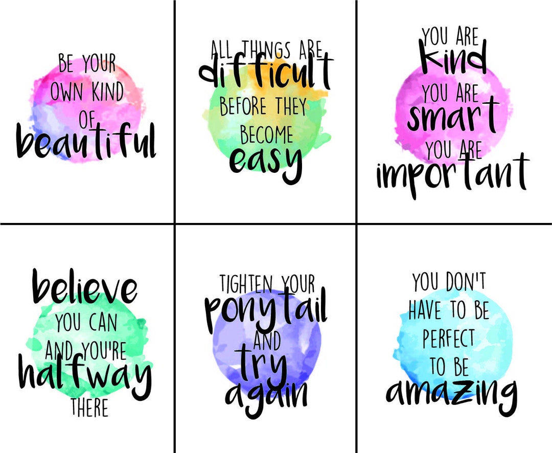 Inspiring Growth Mindset Quotes for Teenage Girls and Women - Etsy Hong ...