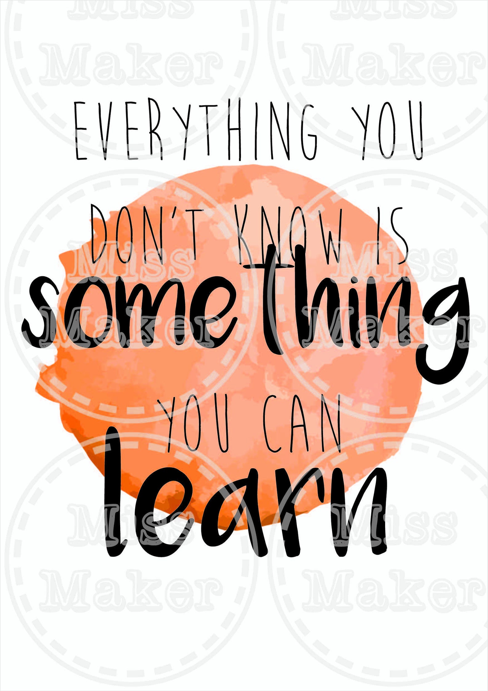 Inspirational Growth Mindset Posters Unisex - Etsy