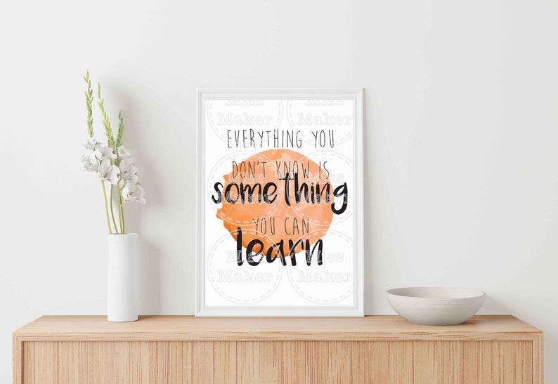 Inspirational Growth Mindset Posters Unisex - Etsy