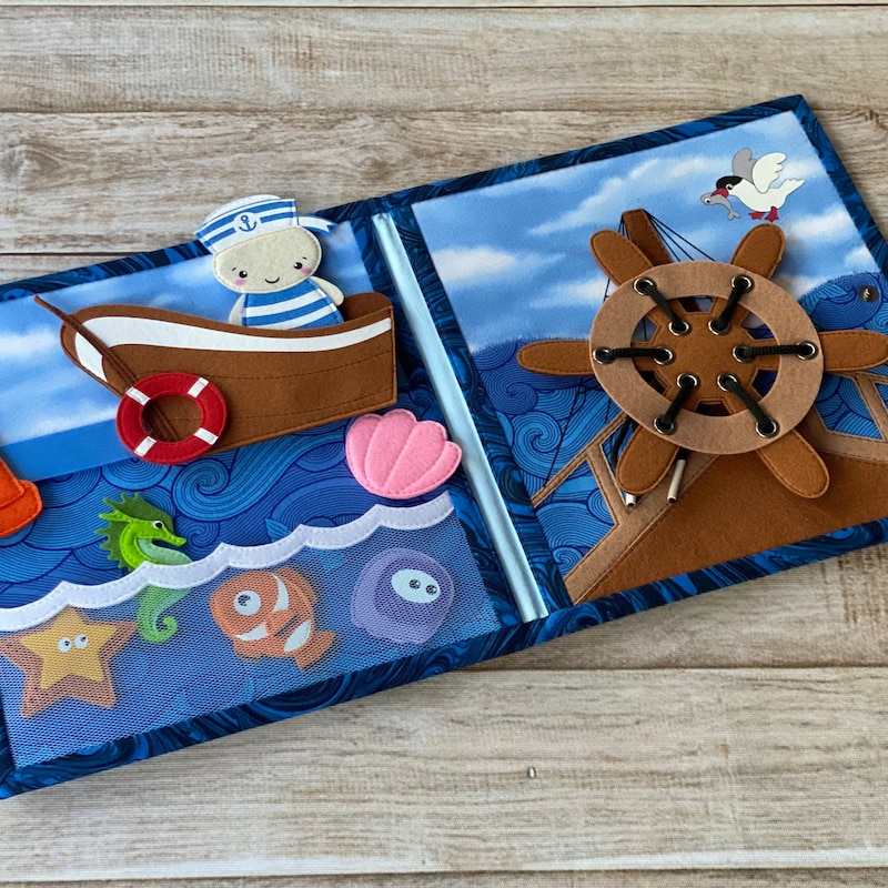 Quiet Book Boy - Etsy