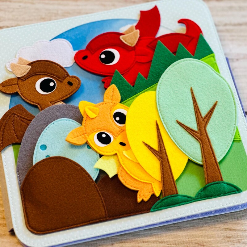Felt Busy Book - Etsy