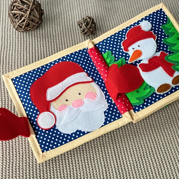 Christmas Quiet Book - Etsy