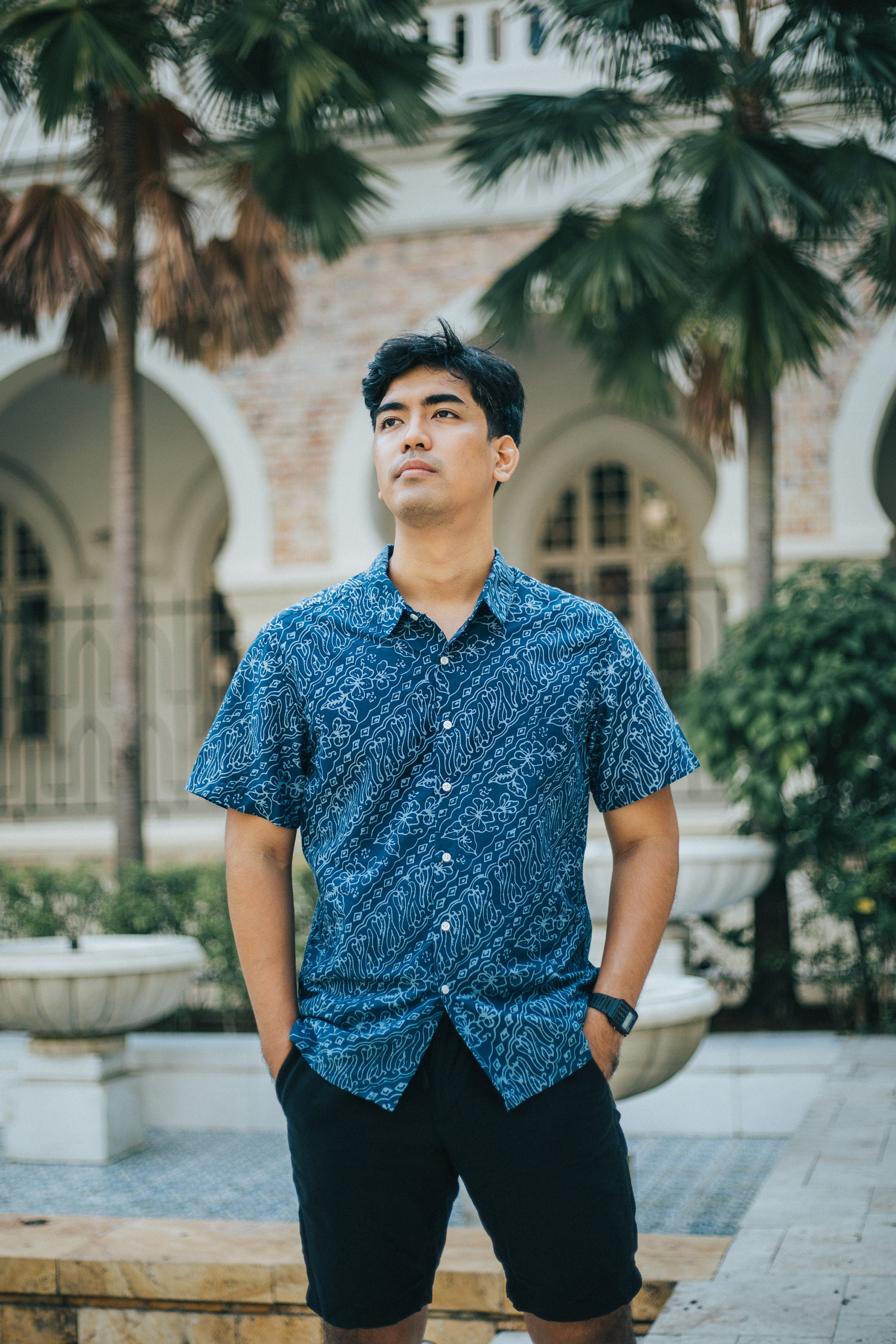 Men's Shirt Traditional Batik Hand made batik Malayan | Etsy