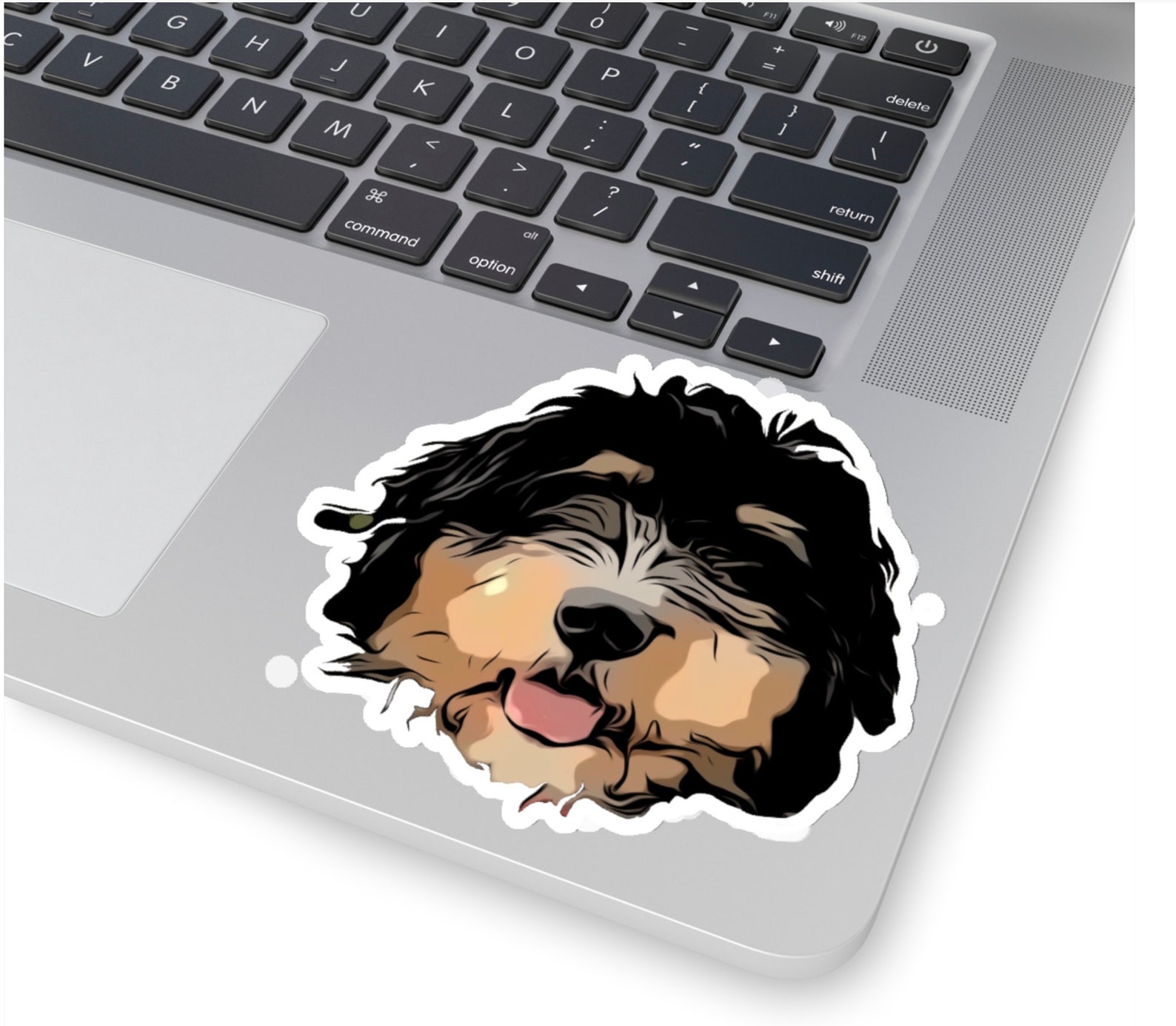 Bernedoodle Sticker - Chewy the Bernedoodle - Doodle - Decal Sticker ...