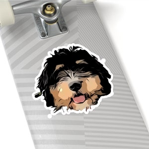 Bernedoodle Sticker - Chewy the Bernedoodle - Doodle - Decal Sticker ...