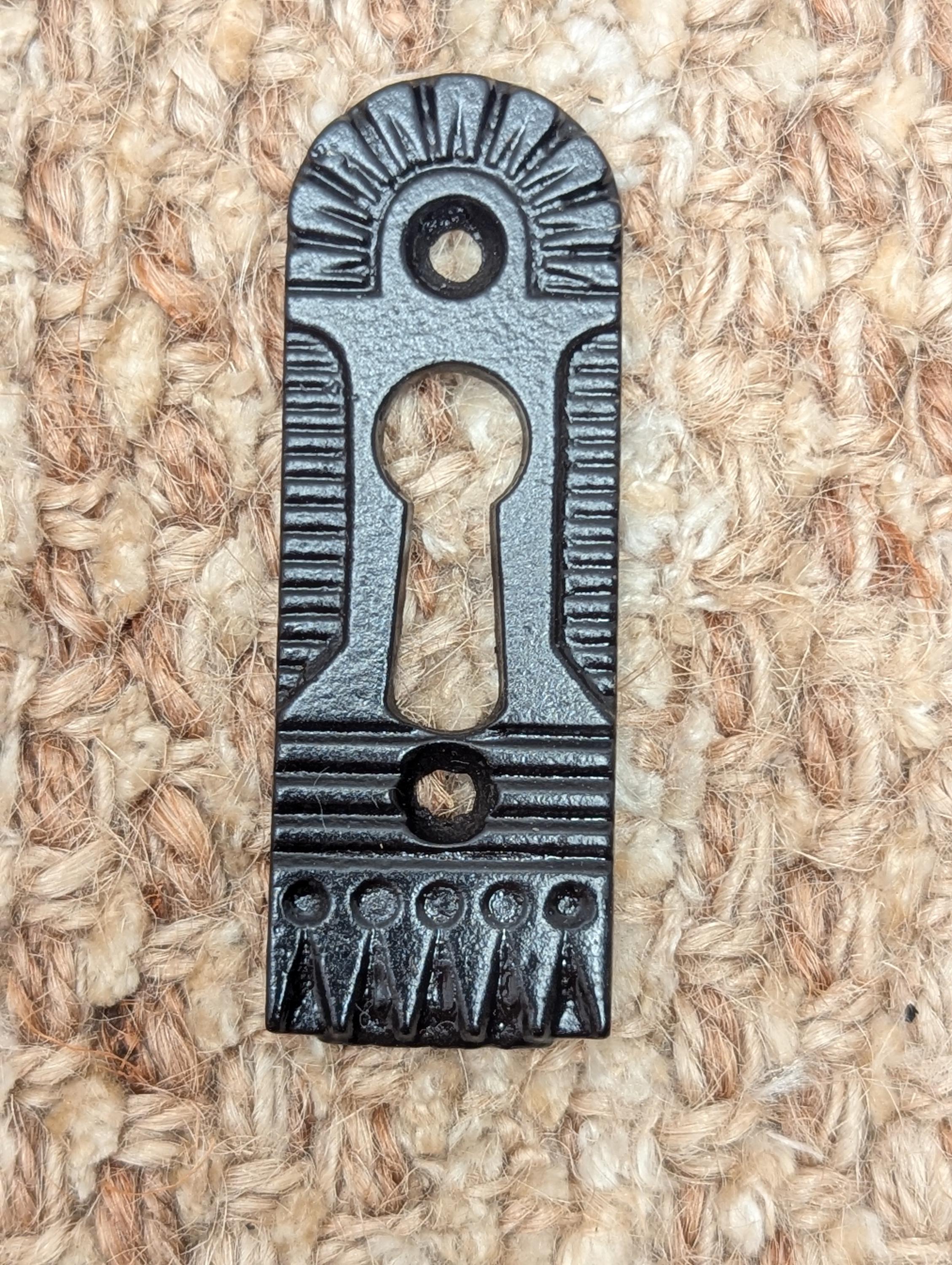 Antique Arched Top Art Deco Key Hole Cover Escutcheon - Etsy