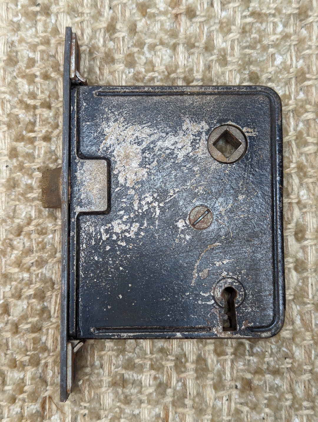 Antique Interior Mortise Lock Door Hardware 2 - Etsy