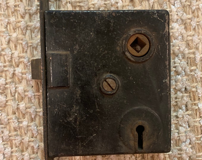 Antique Penn Interior Mortise Lock Door Hardware #2327 With Key - Etsy