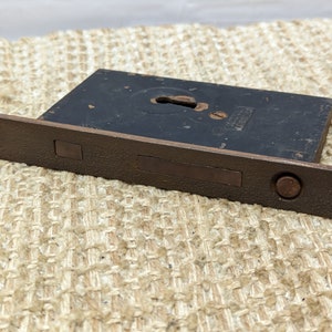 Antique Norwalk Lock Co. Pocket Door Mortise Lock Door Hardware 211/210 ...