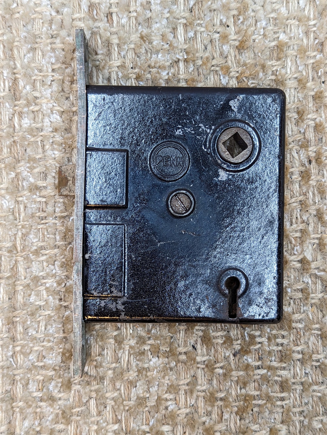 Antique Penn Interior Mortise Lock Door Hardware 2340 - Etsy