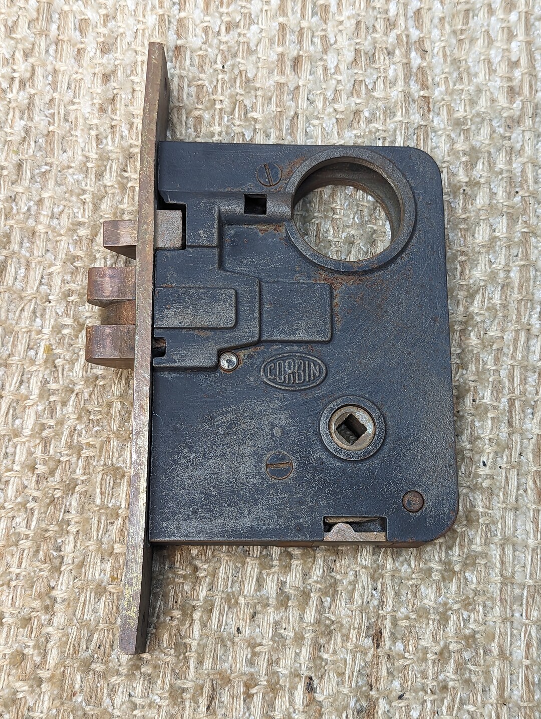 Antique Corbin Exterior Mortise Lock Door Hardware #1387L - Etsy