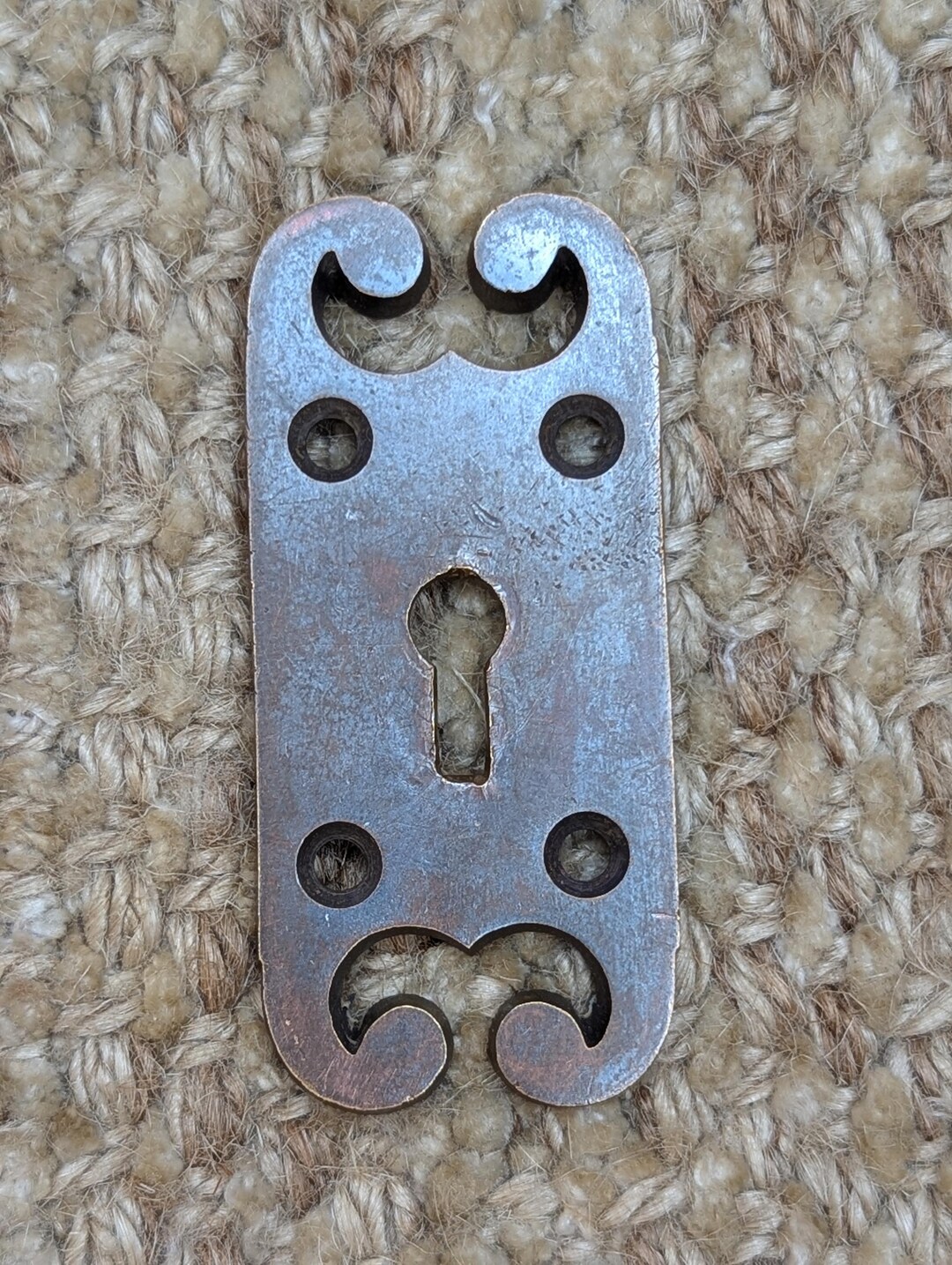 Antique Cast Brass Key Hole Cover Escutcheon - Etsy