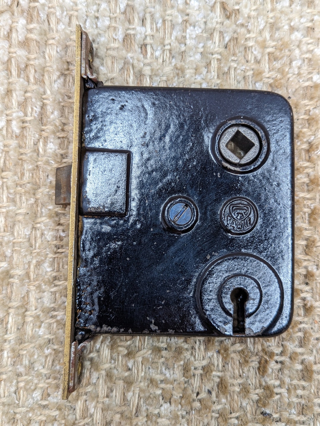 Antique Earle Interior Mortise Lock Door Hardware #1000 With Key - Etsy