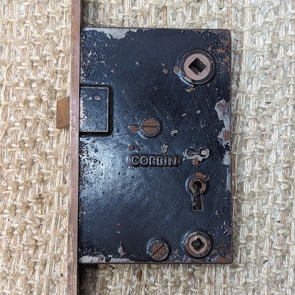 Antique Corbin Lock - Etsy