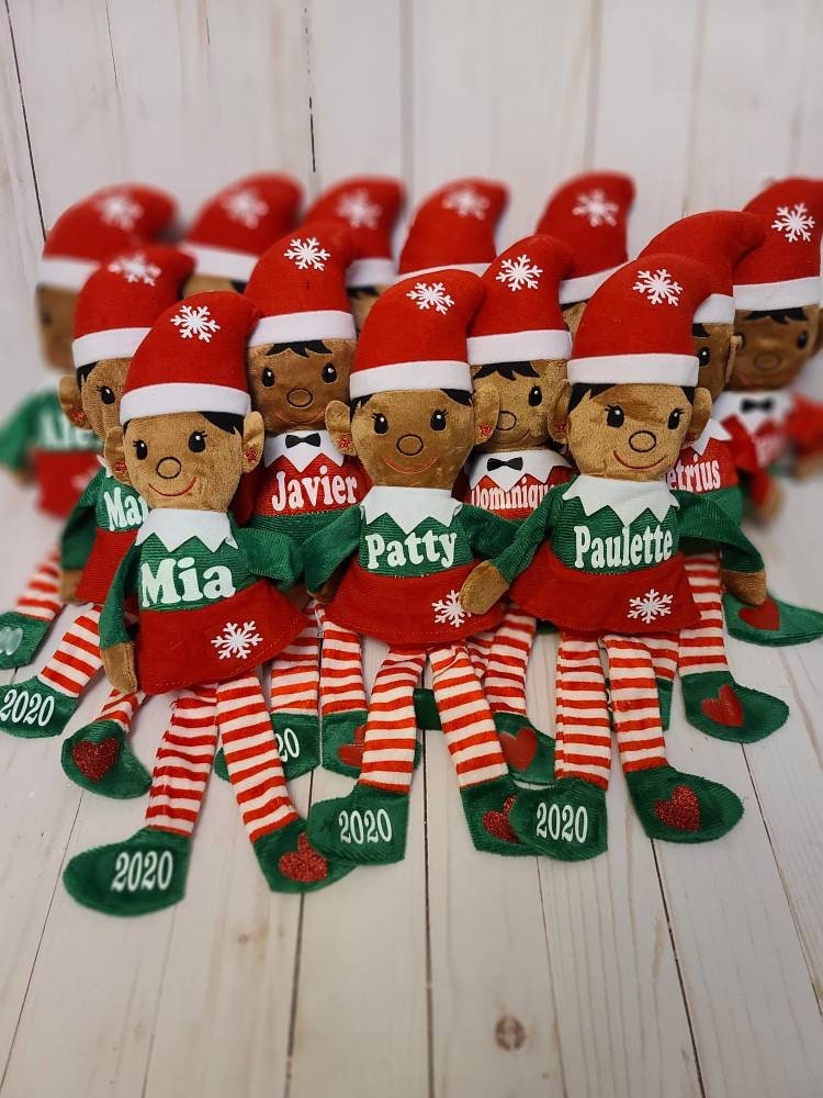 Personalized Christmas Elves - Etsy