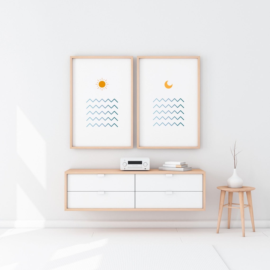 Printable Modern Wall Art Living Room Decor Minimalist Art Instant ...