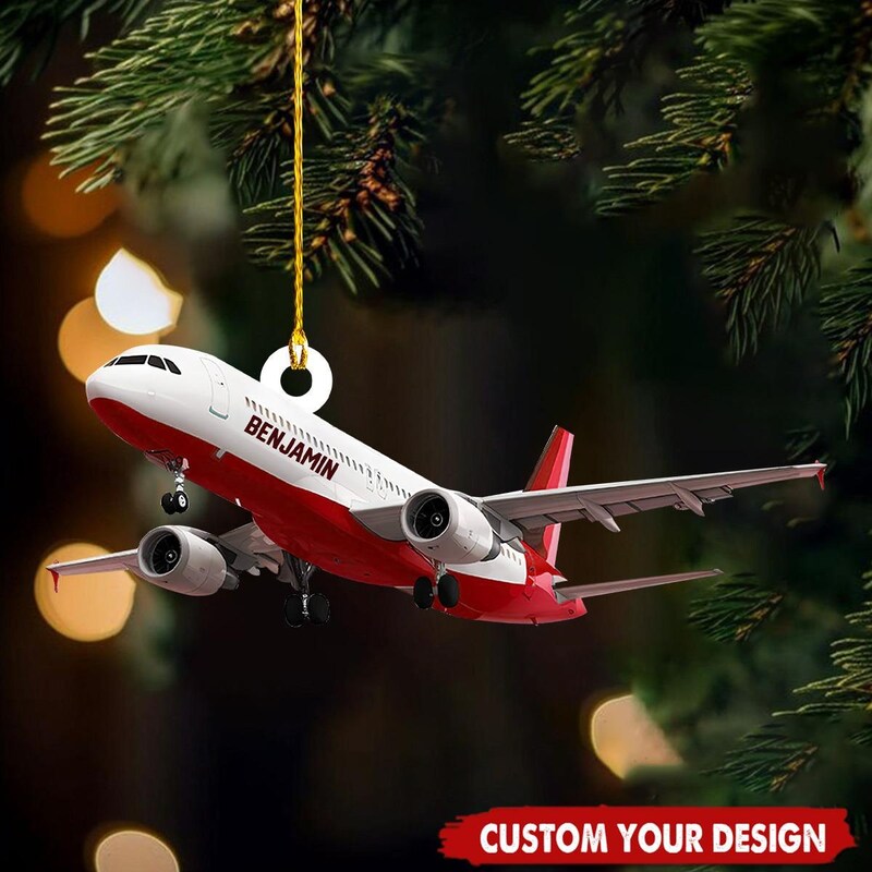 Airplane Christmas Decorations - Etsy