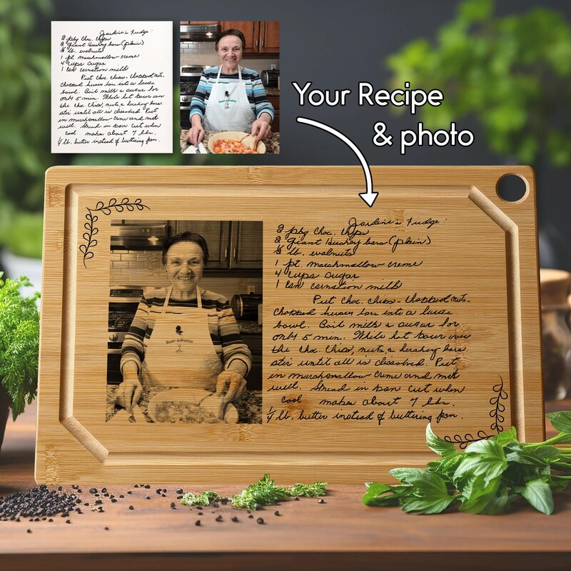 Recipe Cutting Board - Etsy