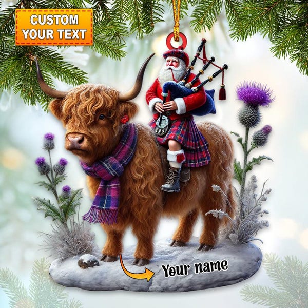 Scottish Ornament - Etsy