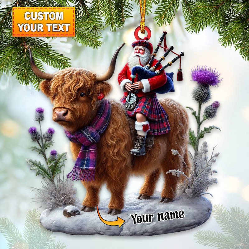 Scottish Ornament - Etsy