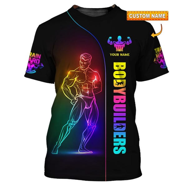 3d Muscle Print Shirt - Etsy