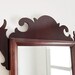 Vintage Chippendale Style Mahogany Mirror 41 X 25 L Large Elegant ...