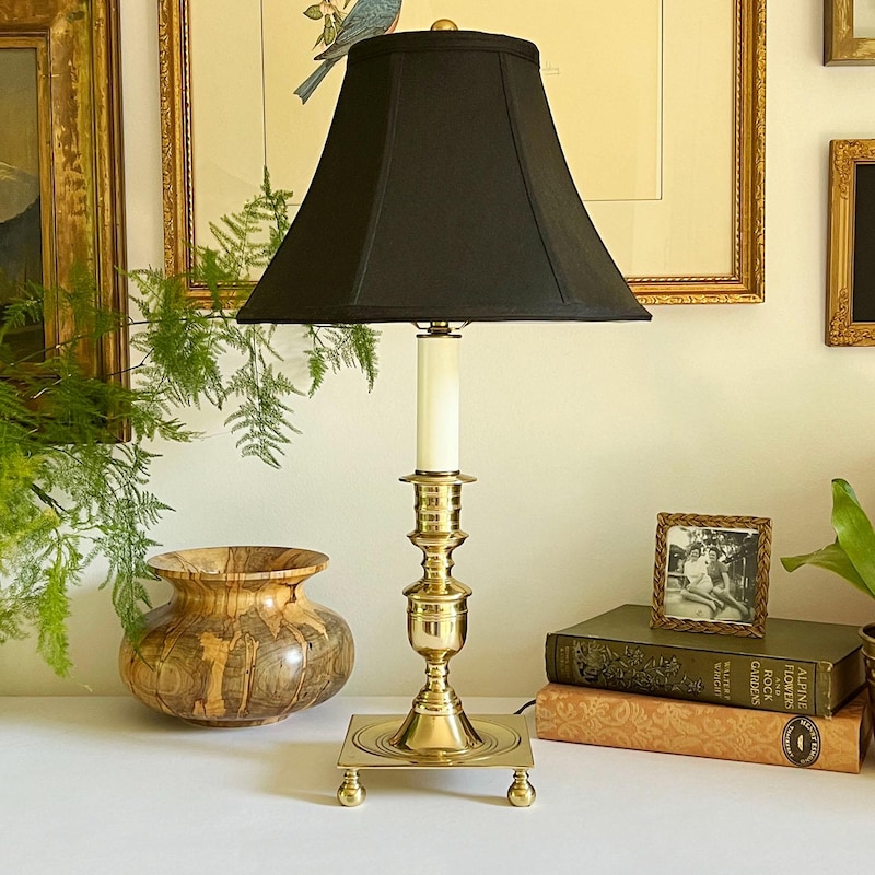 Candlestick Lamp - Etsy