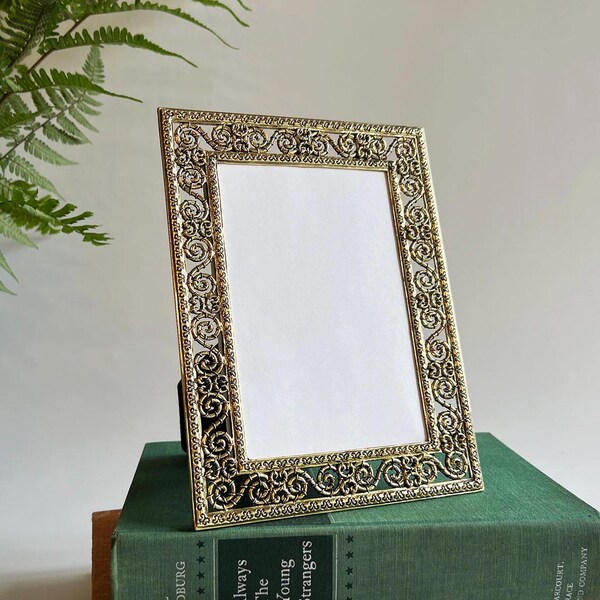 Filigree Picture Frame - Etsy