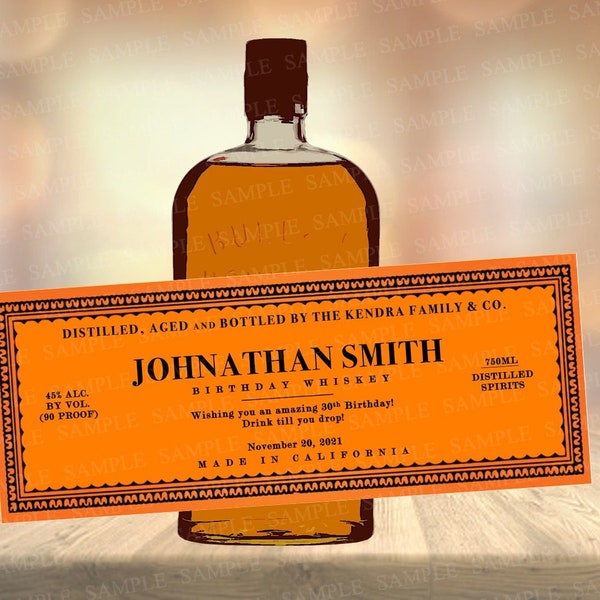 Bulleit Bourbon - Etsy