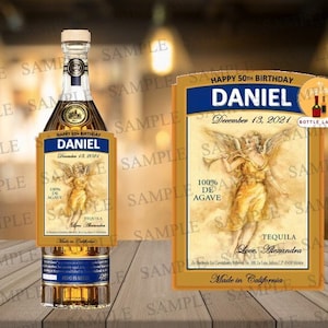 Gran Centenario Tequila Custom Label, Personalized Centenario Tequila ...