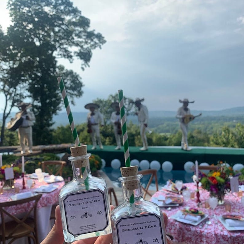 50ml Mini Patron Tequila Custom Label, Airplane Size Patron Label ...