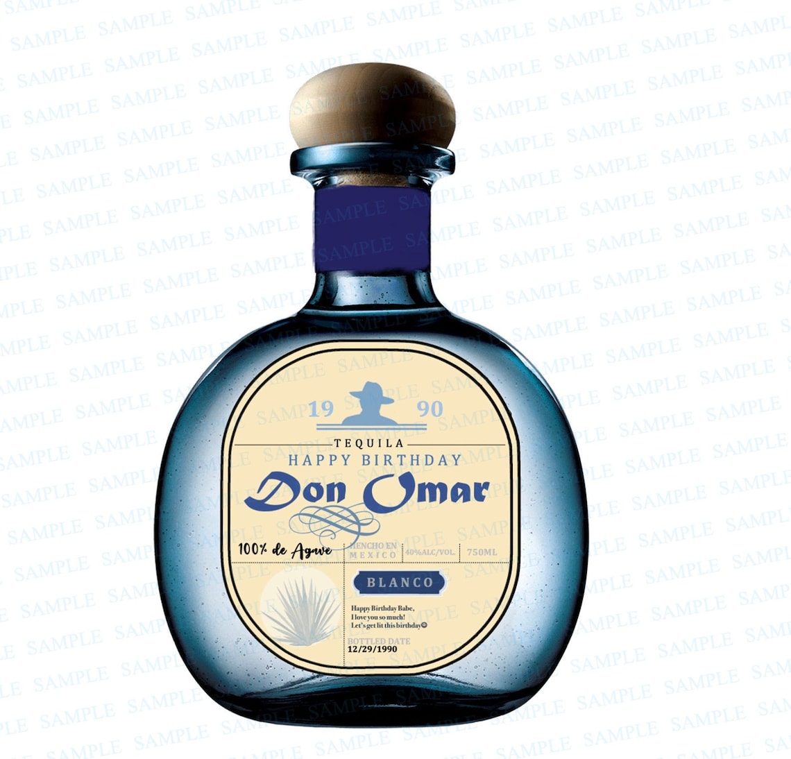 Printable Don Julio Tequilla Label Personalized Don Julio | Etsy