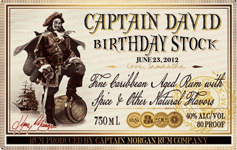 Private Stock Label/personalized Rum Labels/groomsman | Etsy