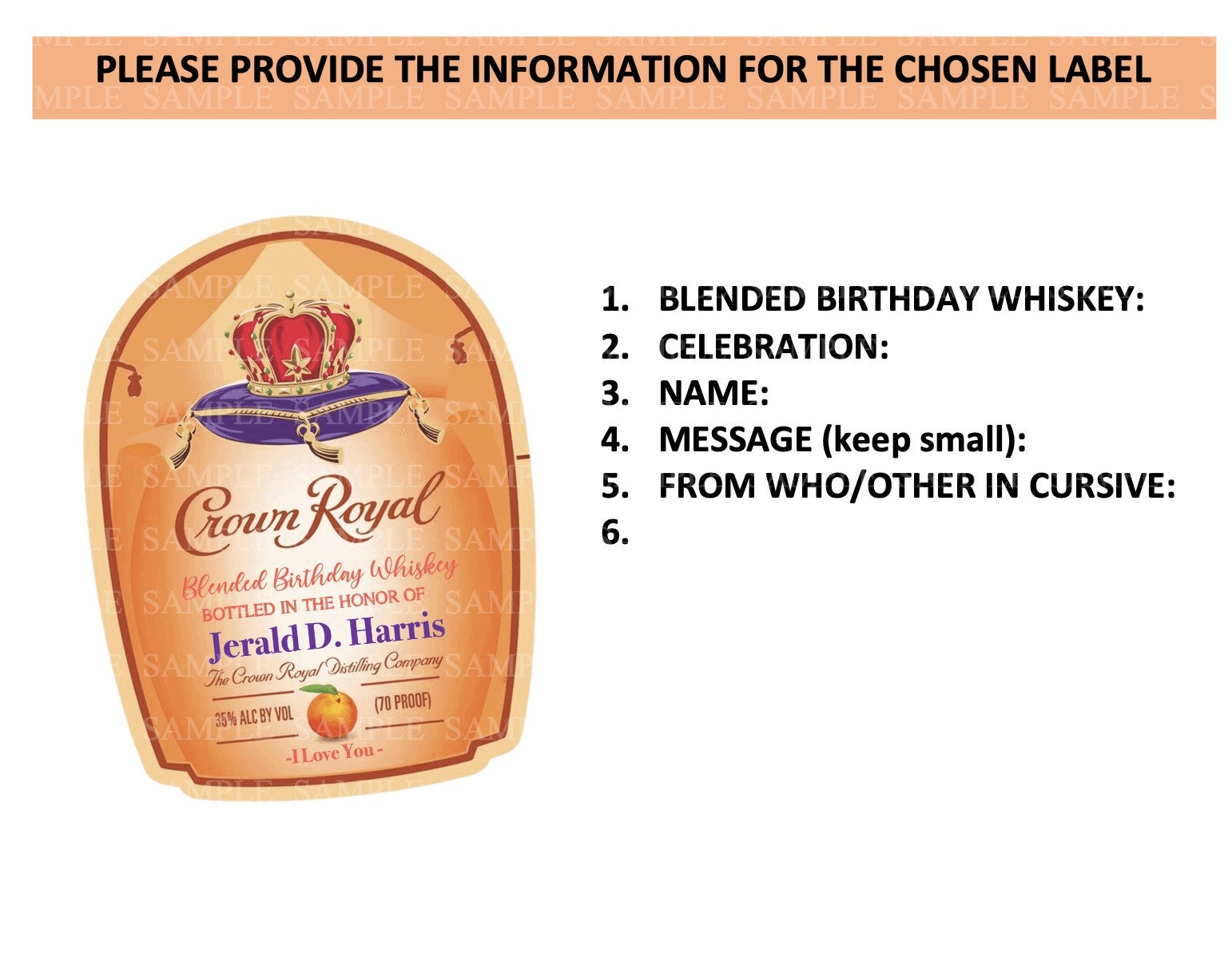 Mini Crown Royal Custom Label Mini Wedding Favors Birthday - Etsy