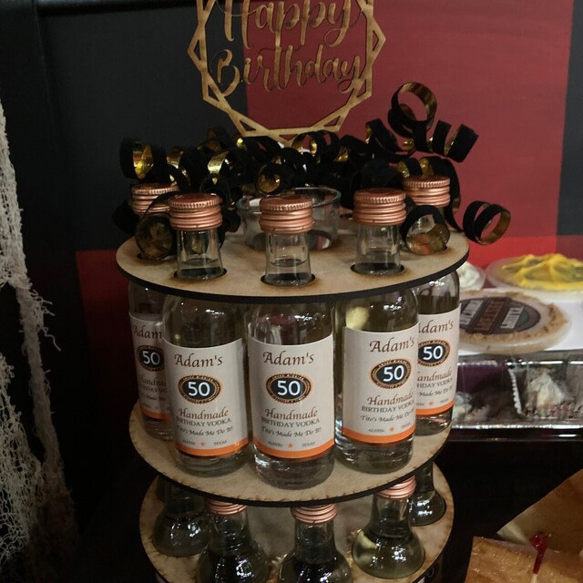 Mini Tito's Vodka Labels/50mL Tito Label/Birthday Bottle - Etsy España