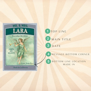 Gran Centenario Plata Tequila Custom Label, Personalized Centenario ...