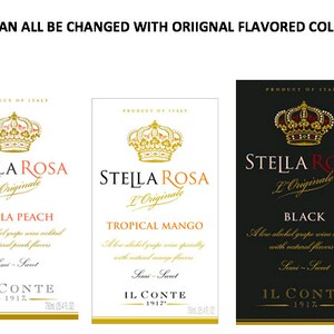 Custom Wine Label,custom Stella Rosa Label,custom Wine Gift,750ml Wine ...