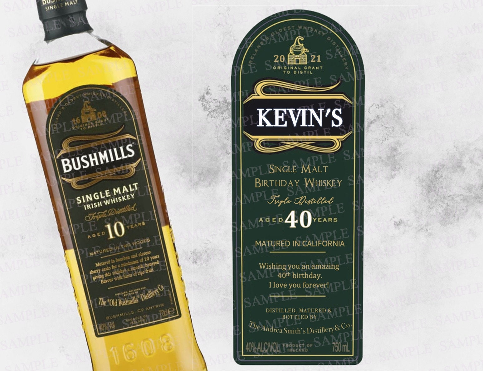 Irish Whiskey Labels
