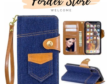 Denim Phone Case | Etsy