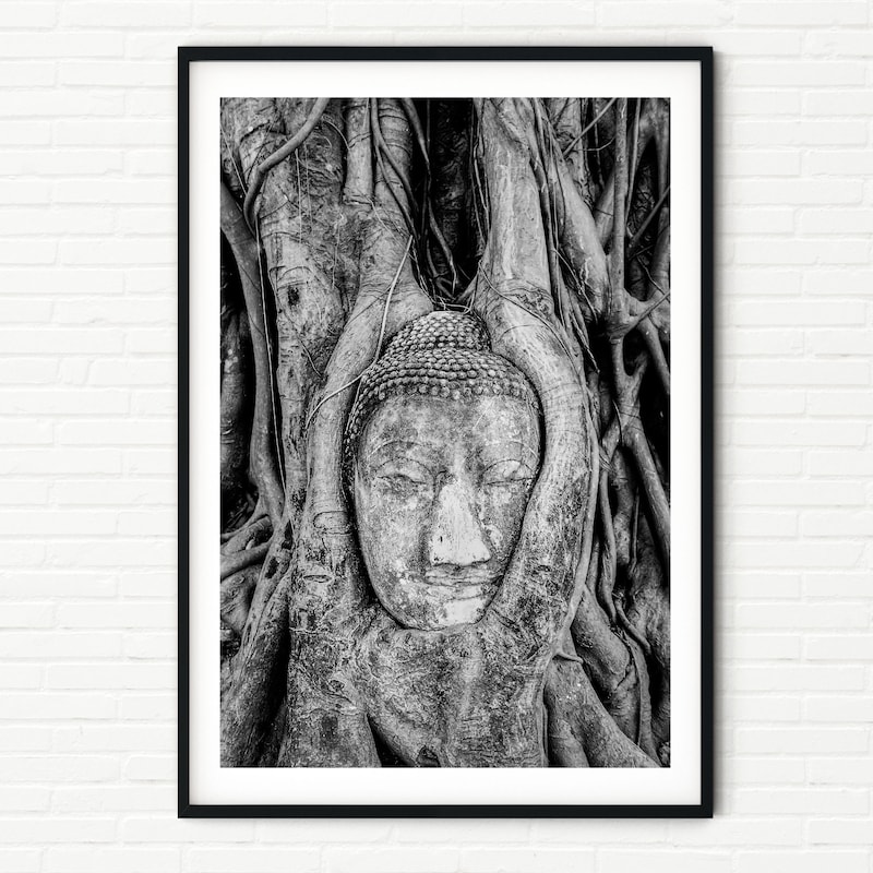 Ayutthaya Buddha Statue - Etsy UK