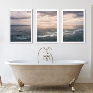 Print Set of 3 Ocean Photography Prints | Fine Art Coastal Seascape ...
