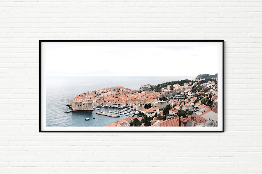Dubrovnik Photography Print | Panoramic Croatia Photo Wall Art ...
